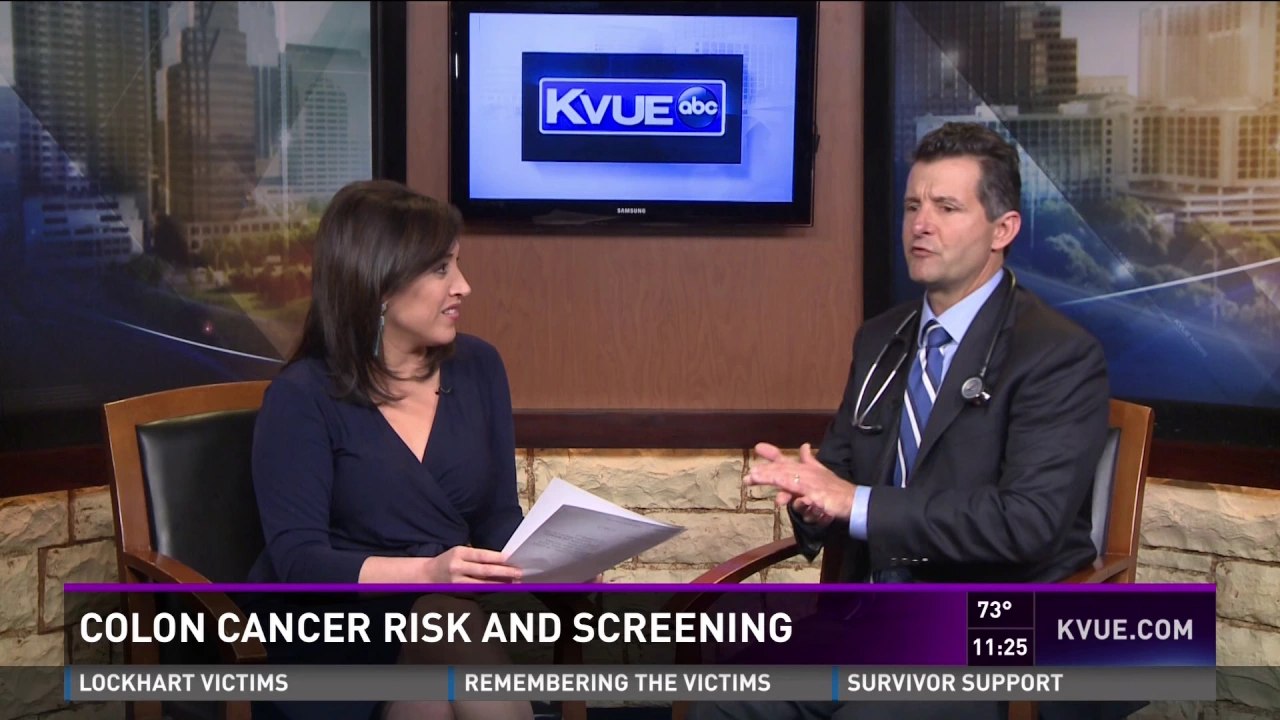 Dr. Kenneth Ellis with Austin Gastro Discussing Colon Cancer on KVUE on ...